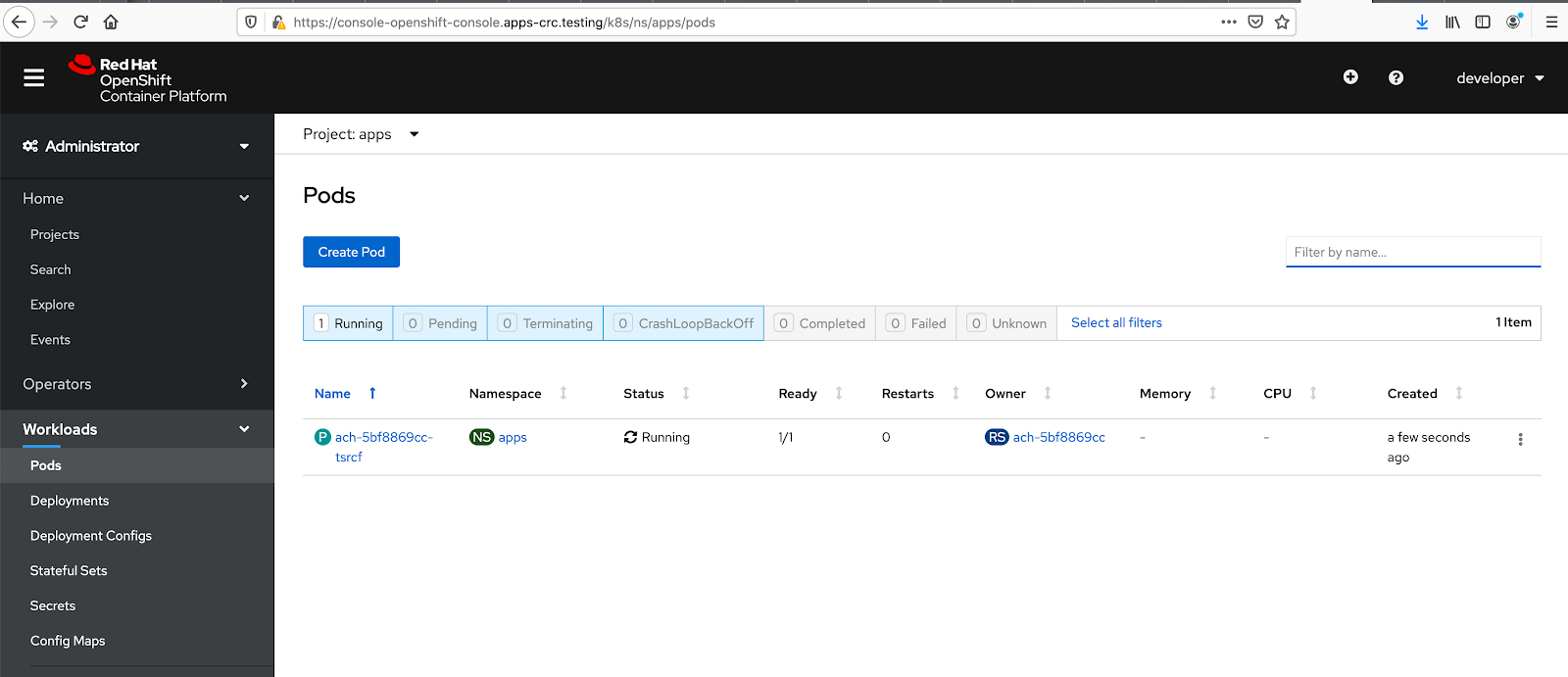 Moov to Digital Banking on OpenShift